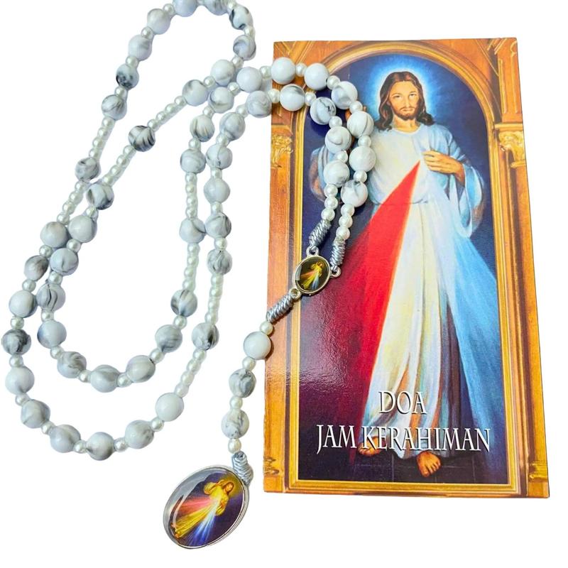 Paket Doa Rosario Kerahiman Ilahi atau Rosario Koronka Marme - Shop ...