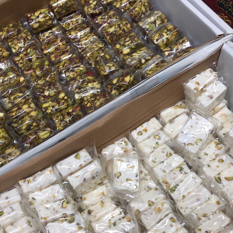 Turkish Nougats halwa sweet ready stock Snacks Food Candy - TikTok Shop ...