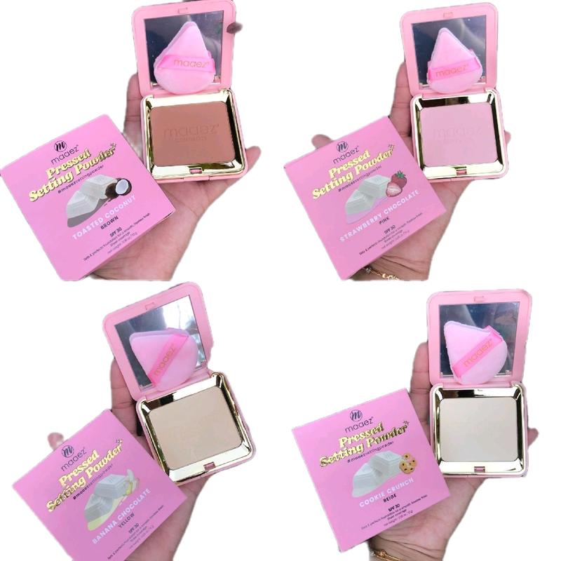 [6 CODE] MAAEZ PRESSED SETTING POWDER Makeup Bedak - TikTok Shop Malaysia