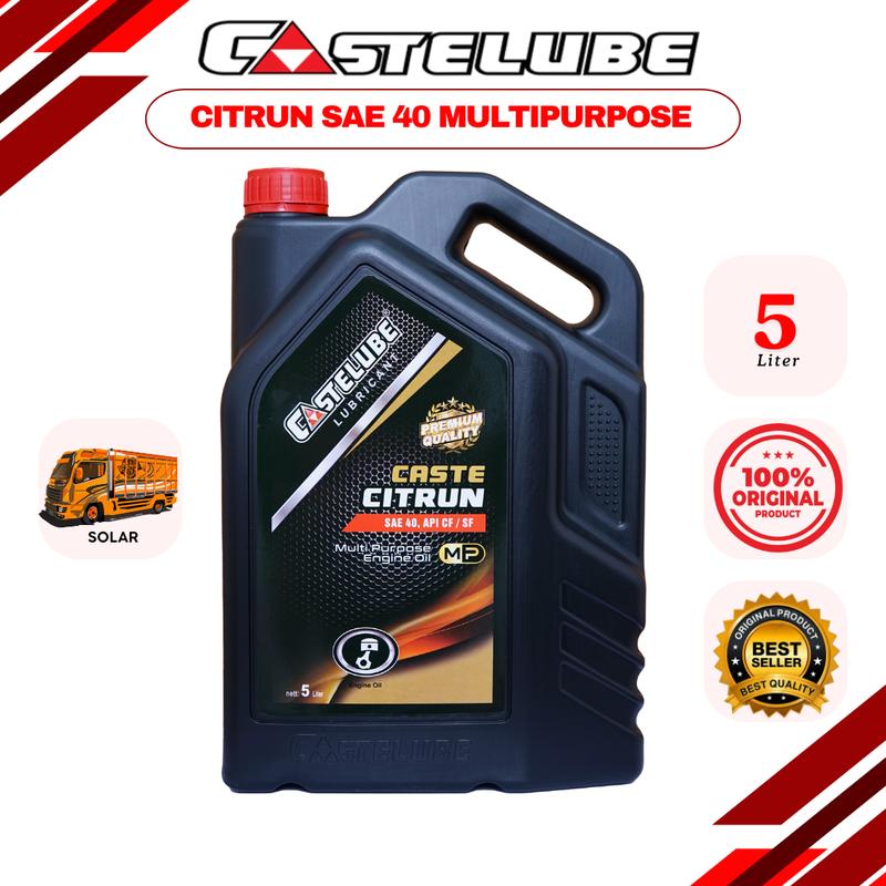 Castelube Citrun SAE 40 Multipurpose Oli Diesel Bensin Pelumas - Shop ...