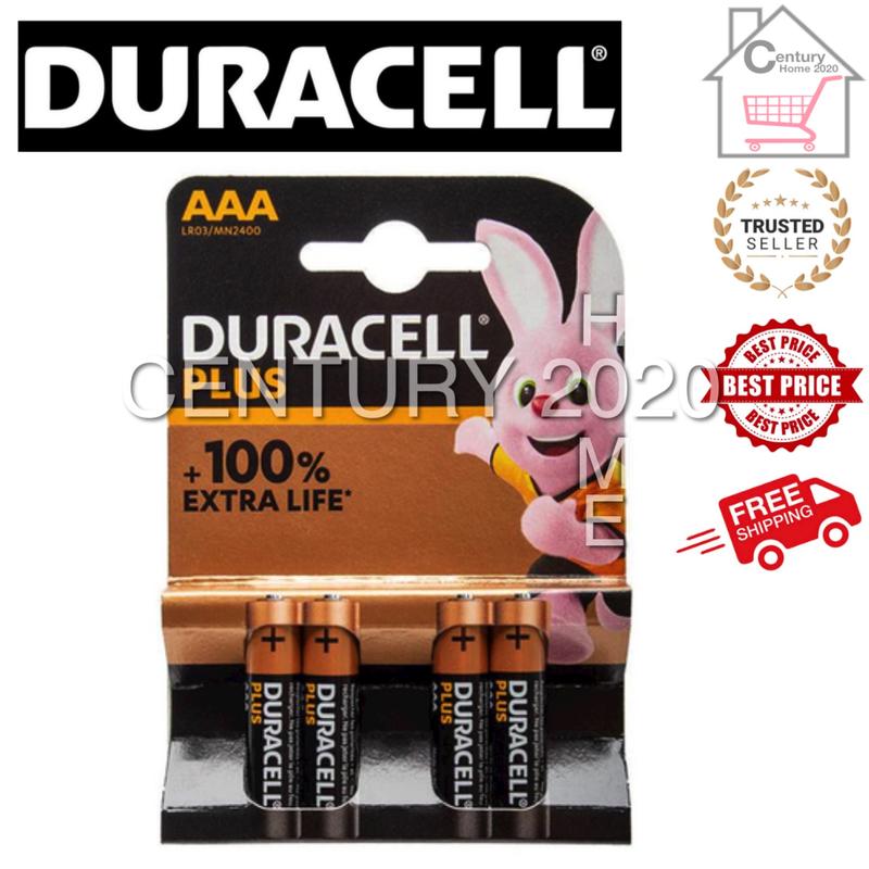 DURACELL Plus AAA Battery 4pcs/pack Up To 50% More Power - TikTok Shop ...