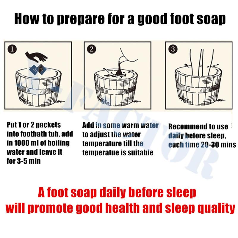 Chinese Herbal Foot Soak [ 30 Packets/Bag ] / Foot Spa Therapy ...