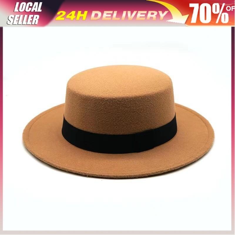 1pc Flat Top Hat jazz Gentleman hat Creative Decorative Hats - TikTok ...