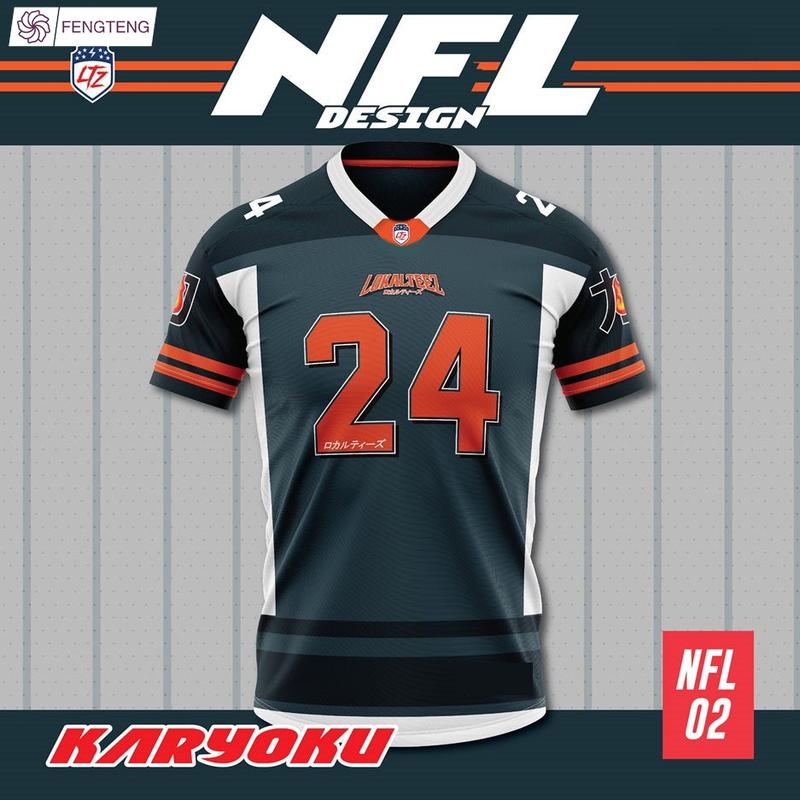 Jersi nfl02 edisi NFL, penyetempatan, karyoku, 280gsm, denga - TikTok ...