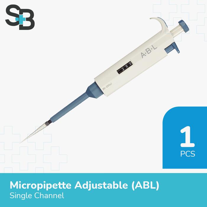 Jual Micropipette Adjustable / Mikropipet Single Channel ABL - 2 - 20 ...