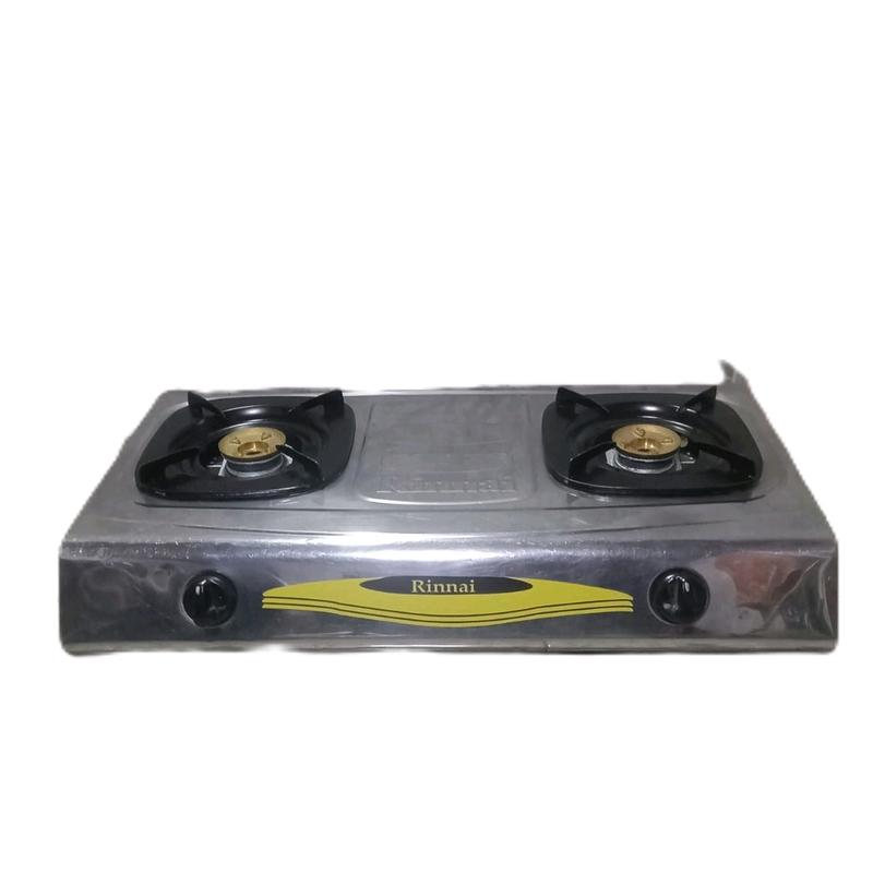 kompor gas 2 Tungku merek rinnai tipe 522 stainless - Shop | Tokopedia