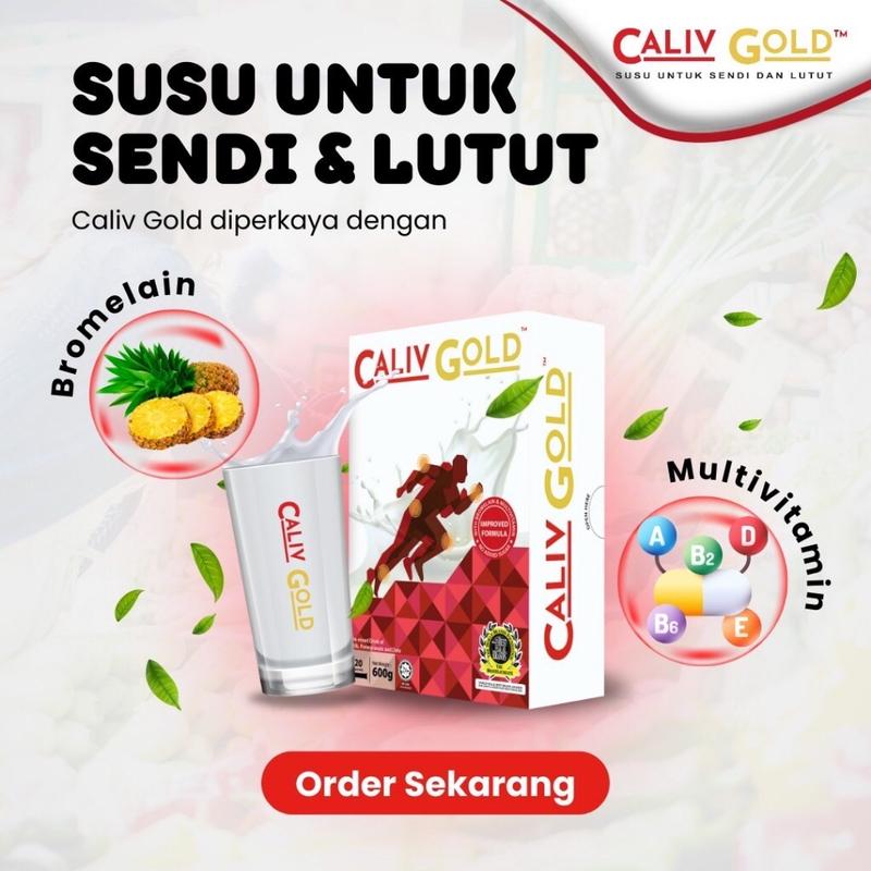 Caliv Gold minuman bertenaga Organic Sugar Free Low Sugar Lo - TikTok ...