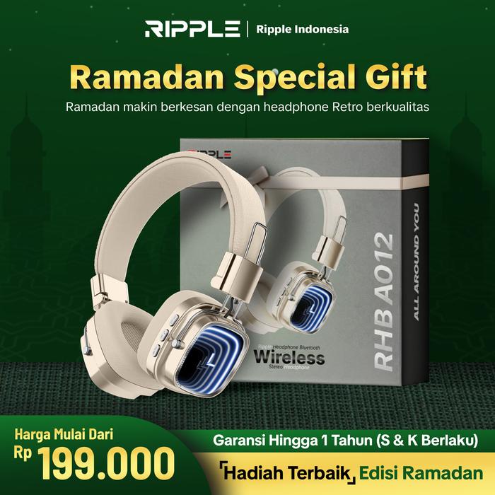 Promo 【Produk Baru】Abyss Mirror RHB A012 Headphone Retro Bluetooth ...