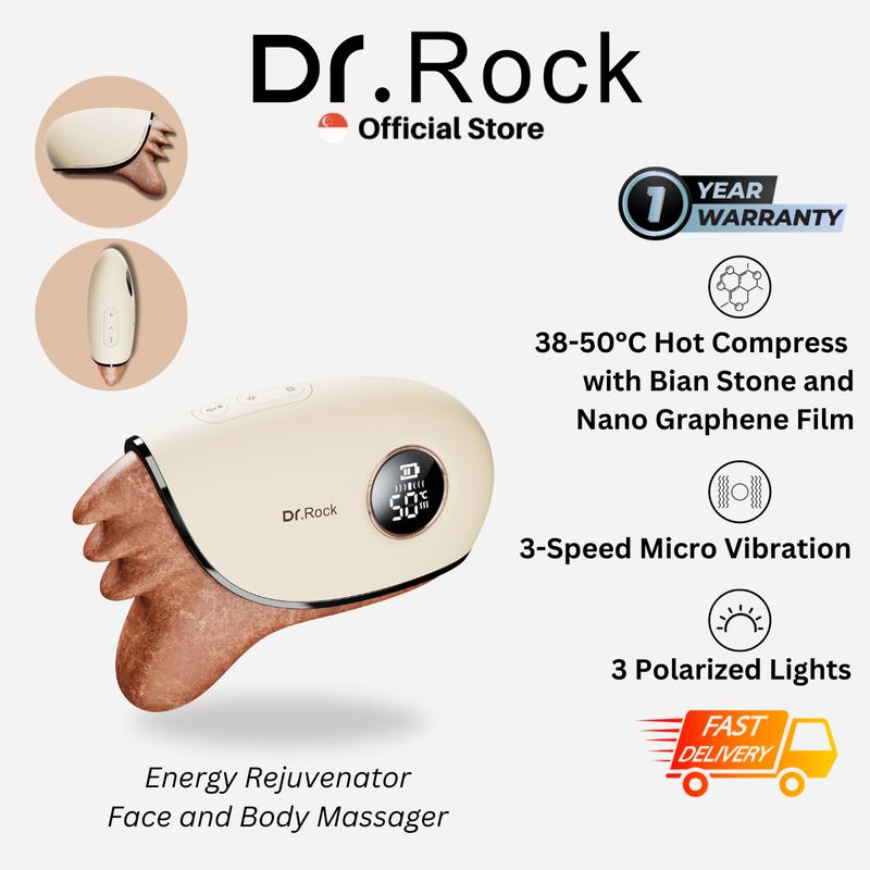 Dr.Rock Energy Rejuvenator - Bian Stone Facial and Body Device - TikTok ...