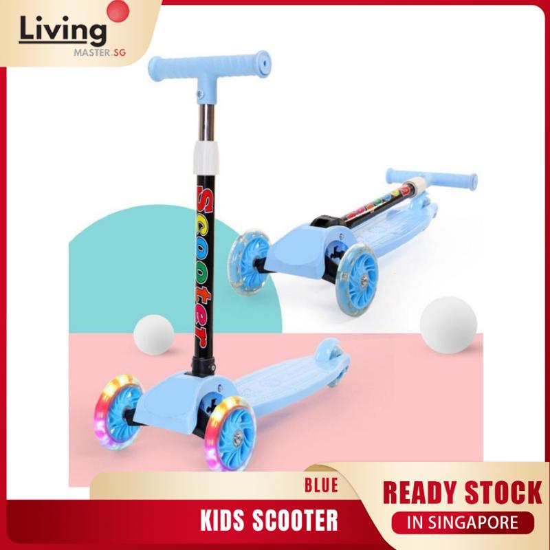 Height Adjustable Kids Scooter / Foldable Children Kick Scooter ...