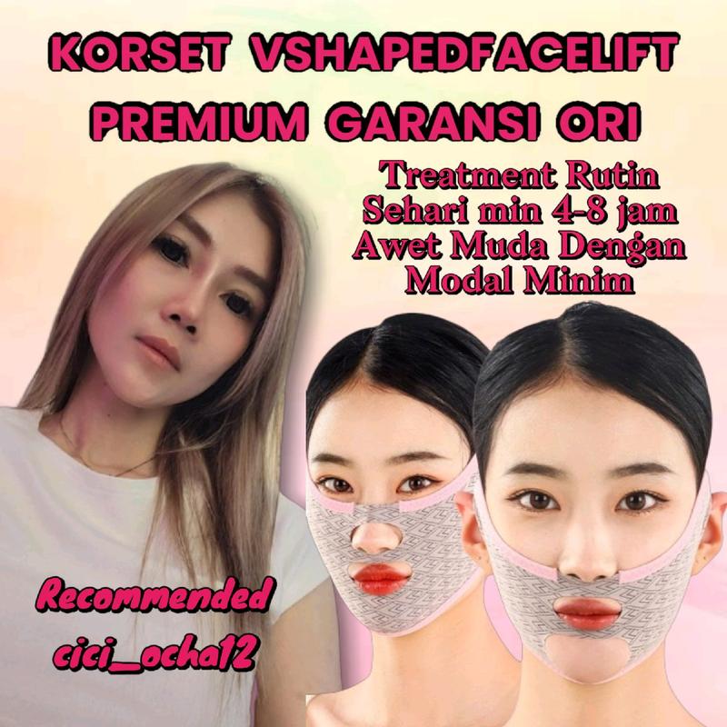 {GARANSI ORI}Korset Wajah Sensitive Skin Korset Wajah V Shap - Shop ...