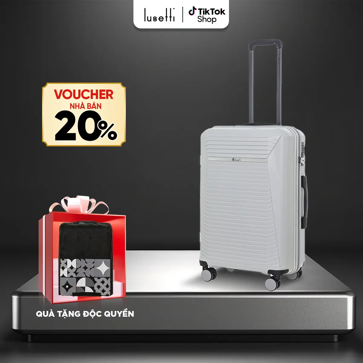 Vali Du Lịch Thương Hiệu Lusetti LS060PP: Vali Du Lịch Size 24, Chất ...