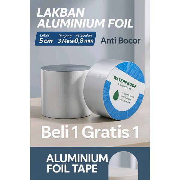 Beli 1 Gratis 1 Lakban Anti Bocor Lem Seng Anti Air Aluminium Foil ...