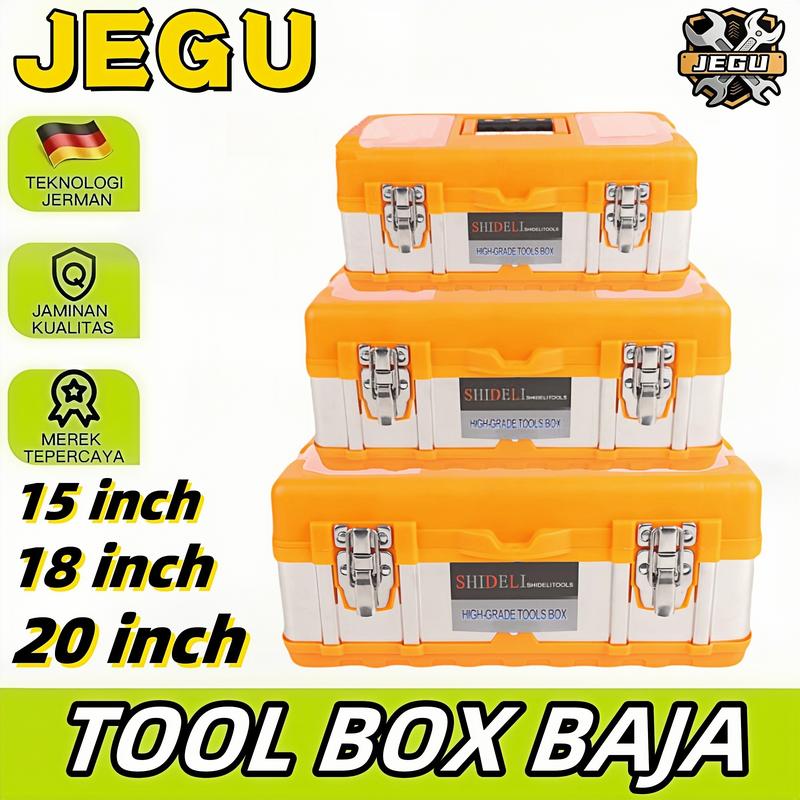 Tool Box 12-20'' Besi Baja Kotak Perkakas Besar Material Stainless ...