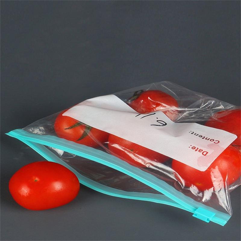 Beg Makanan Zip Lock Transparent Resealable untuk Simpanan Makanan ...