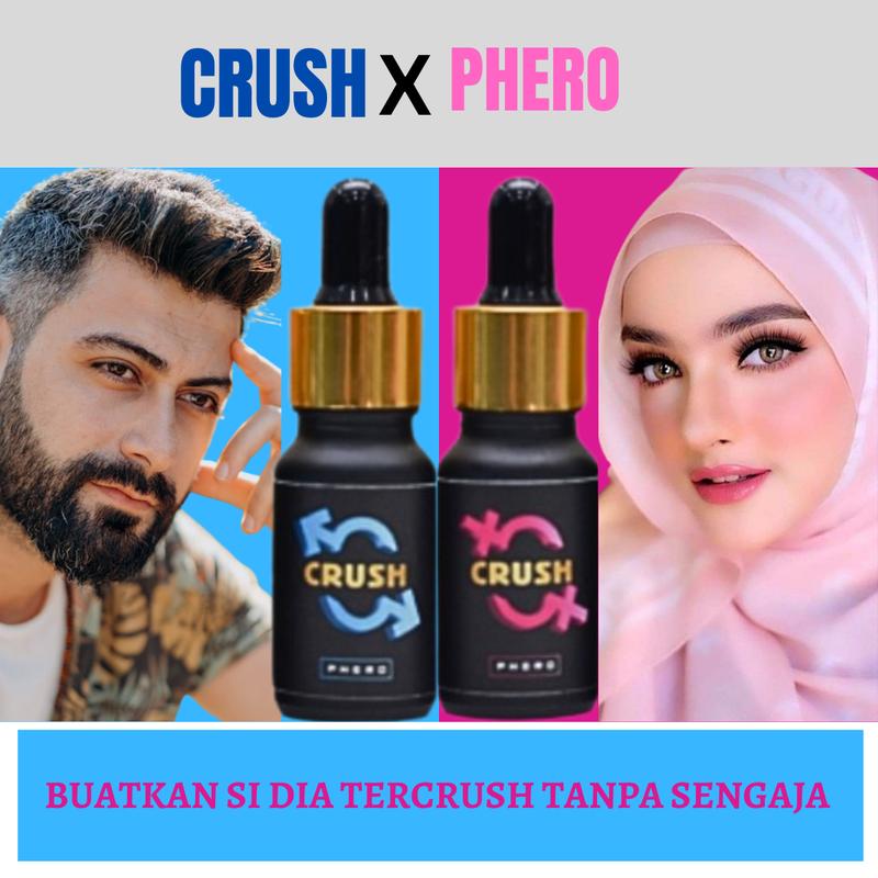 CRUSH Phero Parfum-Minyak Wangi Lelaki dan Wanita/Perfumes for - TikTok Shop Malaysia