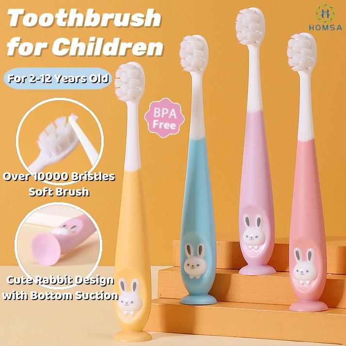 ForU Children Rabbit Toothbrush 2-12 Years Old Multiple Colors - TikTok ...