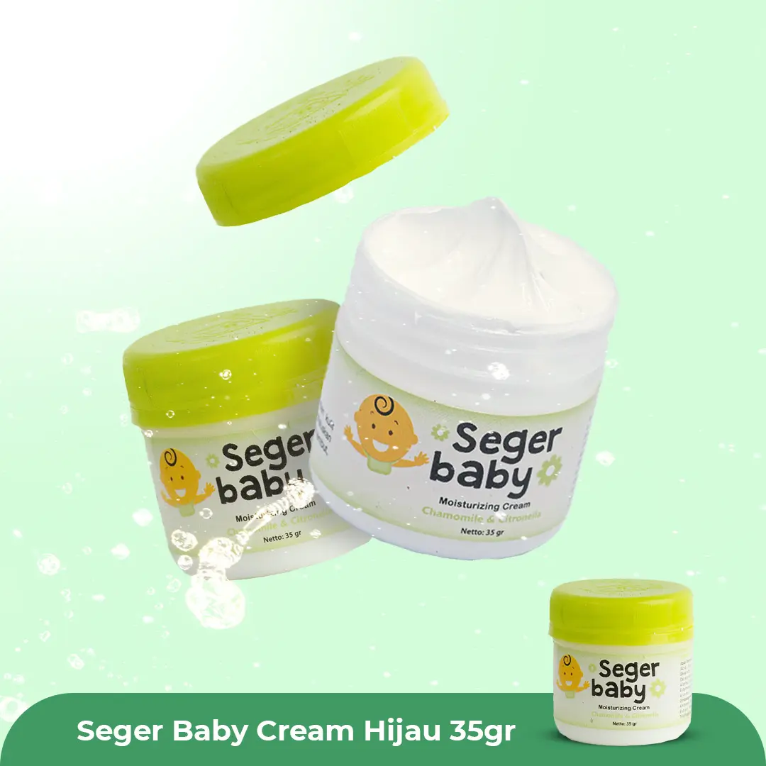 Seger Baby Moisturizer Cream 35gr Varian Blue, Pink, Ungu & Hijau ...