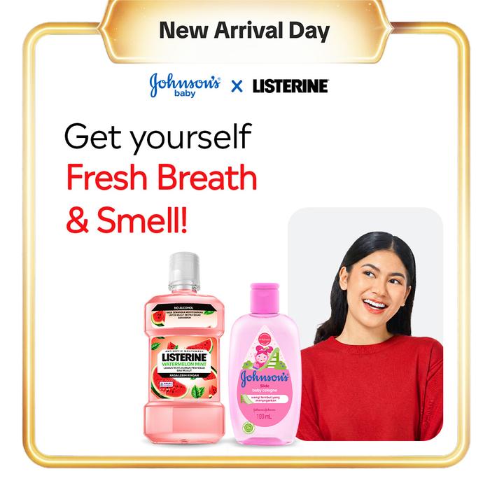 Jual [New Arrival Day] Bundling LISTERINE Watermelon Mint Antiseptic ...