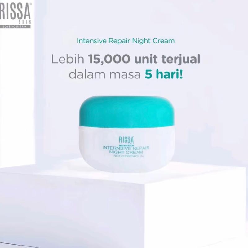 Krim Malam Penyelenggaraan Intensif RISSA SKIN: 5gram - Skincare, - TikTok Shop Malaysia