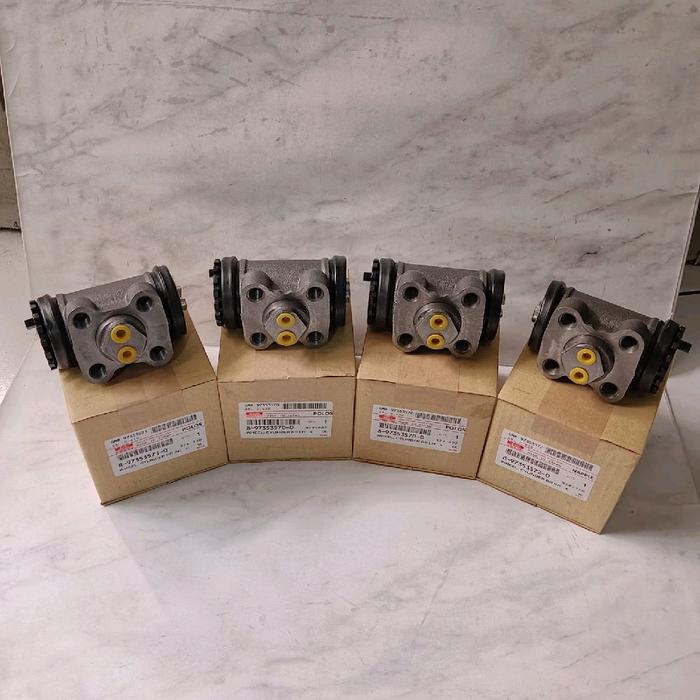 Jual WHEEL CYLINDER BELAKANG SET KANAN KIRI ISUZU ELF NQR 71 4PCS ...
