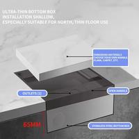 Jual 130mm*130mm Embedded Hidden Floor Socket US/IL/IT/EU/FR/Korea/BR ...