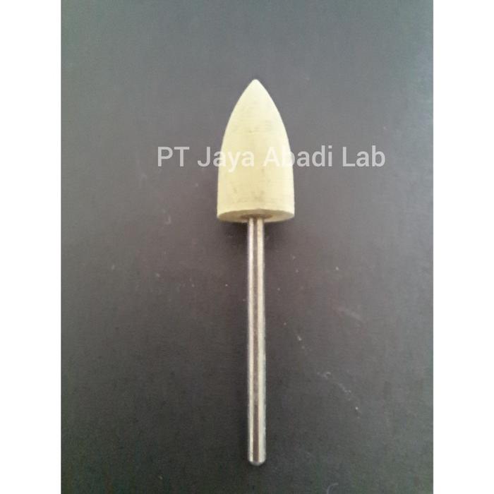 Jual dental bur straight handpiece rubber bur poles akrilik yellow ...