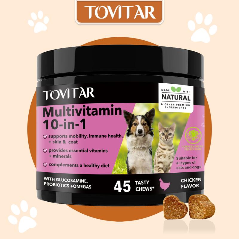 Tovitar multivitamin supplement 10 in 1 vitality supports cats - TikTok ...