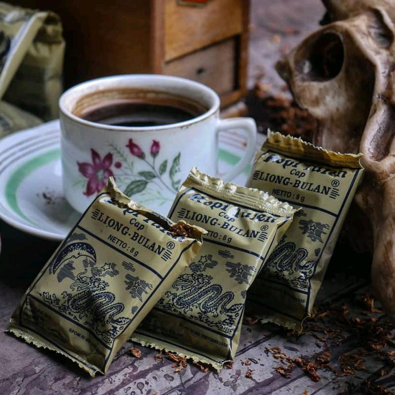 Kopi Liong Bulan Tanpa Gula 1 Pack Isi 30 Sachet Coffee Tubruk - Shop ...