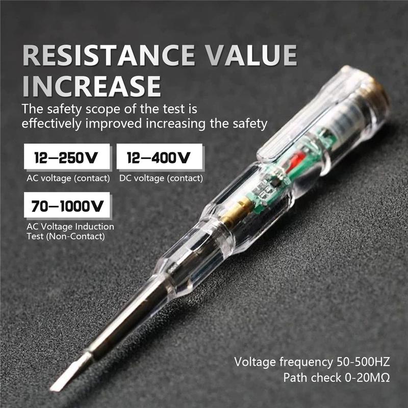 Non-contact Voltage Tester Pen 70-250V Induction Test Pencil - TikTok ...
