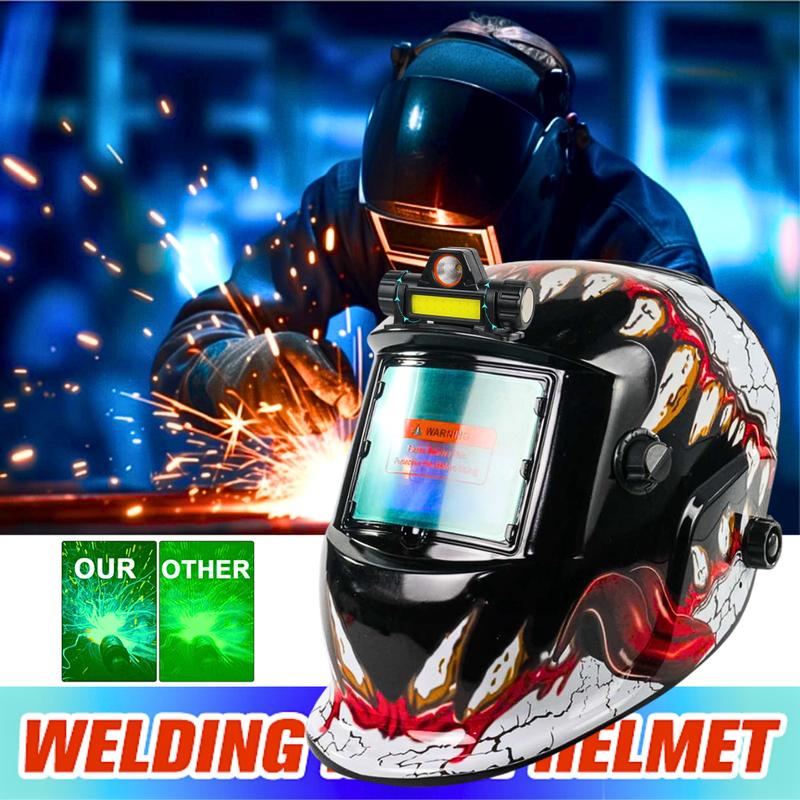 COD TaffGUARD Helm Las full face Otomatis gelap terang listrik Deko ...