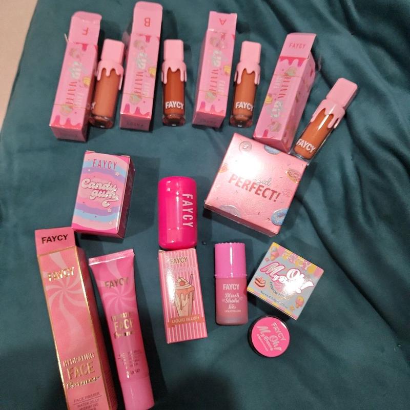 Faycy beauty makeup blusher lip eyebrow watermelon tinted treatment ...