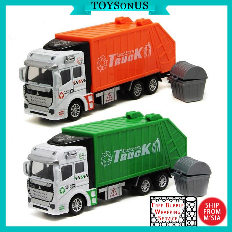 Truck Toys Lori Mainan Lorry Toys Garbage Truck Toys for Boy - TikTok ...