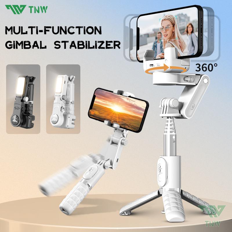 TNW Q18 4in1 Gimbal stabilizer 360° Rotation Selfie Tripod with ...
