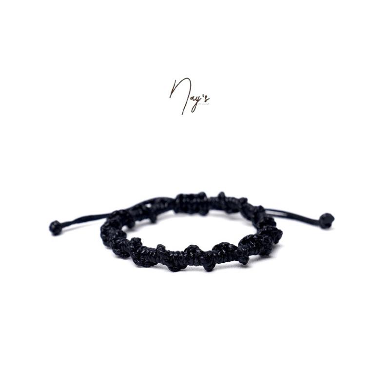Nay's Bracelet | Gelang Tangan Nays black Nature Wood Bracelet - Shop ...
