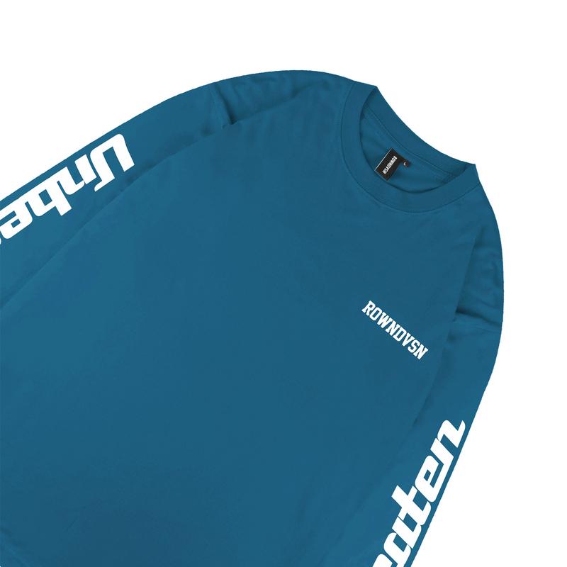 Rown Division Longsleeve Montern Blue Tale Pria - Shop | Tokopedia