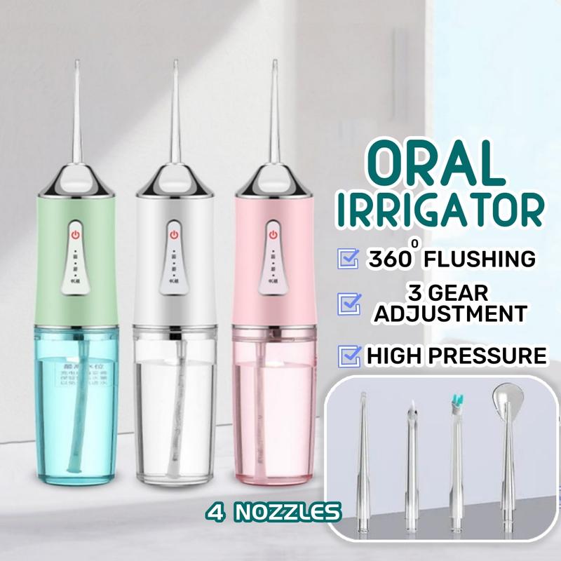 Portable Water Flosser Powerful Dental Floss (Flosser Gigi Elektrik ...