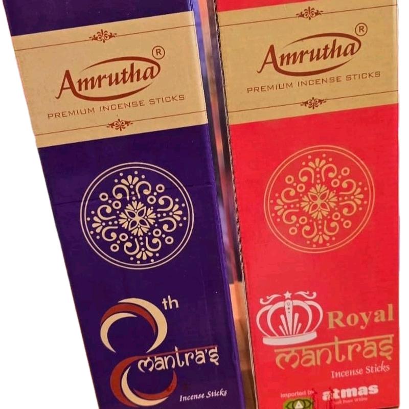 Amrutha Incense Sticks Agarbathi Herbal Extracts Blend Supplies ...