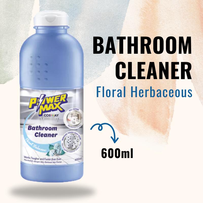 Powermax Pembersih Bilik Mandi Bathroom Cleaner 600ml (1 pc) - TikTok ...
