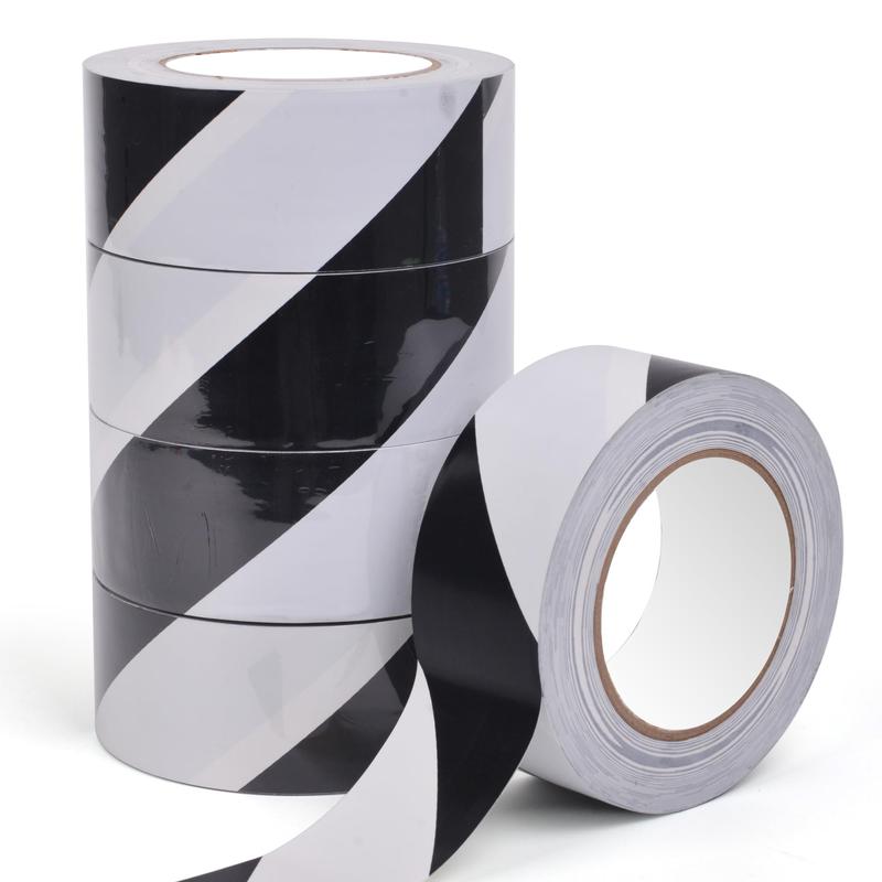 Hazard warning tape, 2 inches wide and 108 feet (36 yards) long ...