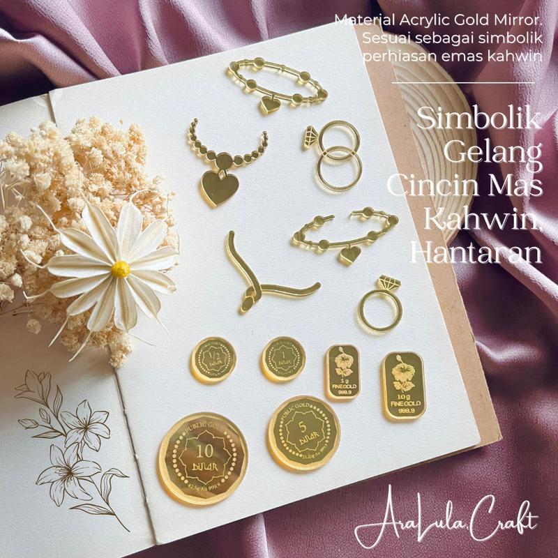 Replika Dinar Bar Perhiasan Custom Syiling Palsu Simbolik Ma - TikTok ...