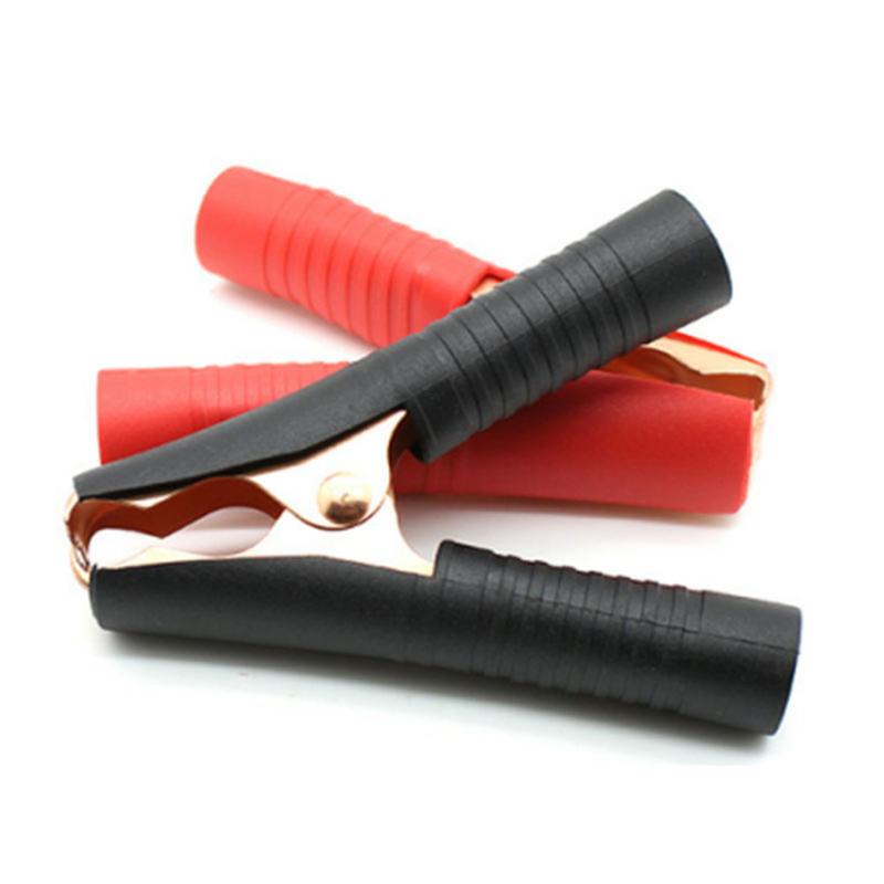 10PCS Hot 100A Car Alligator Clips Clamps Crocodile Clip Red Black ...