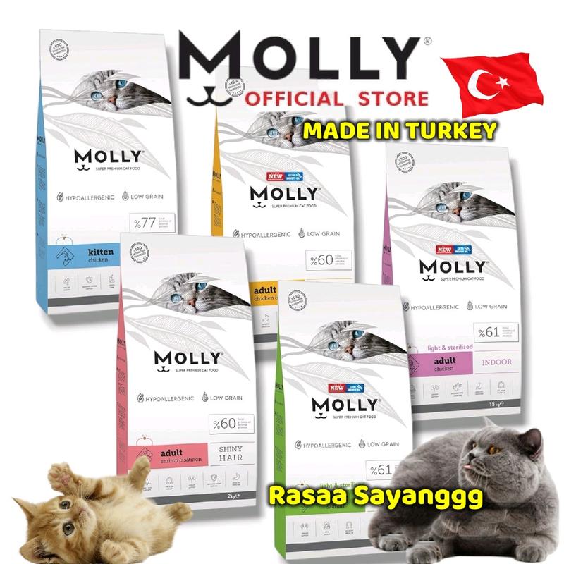 Molly Cat Food 2Kg /Molly Makanan Kucing Dari Turkey - TikTok Shop Malaysia