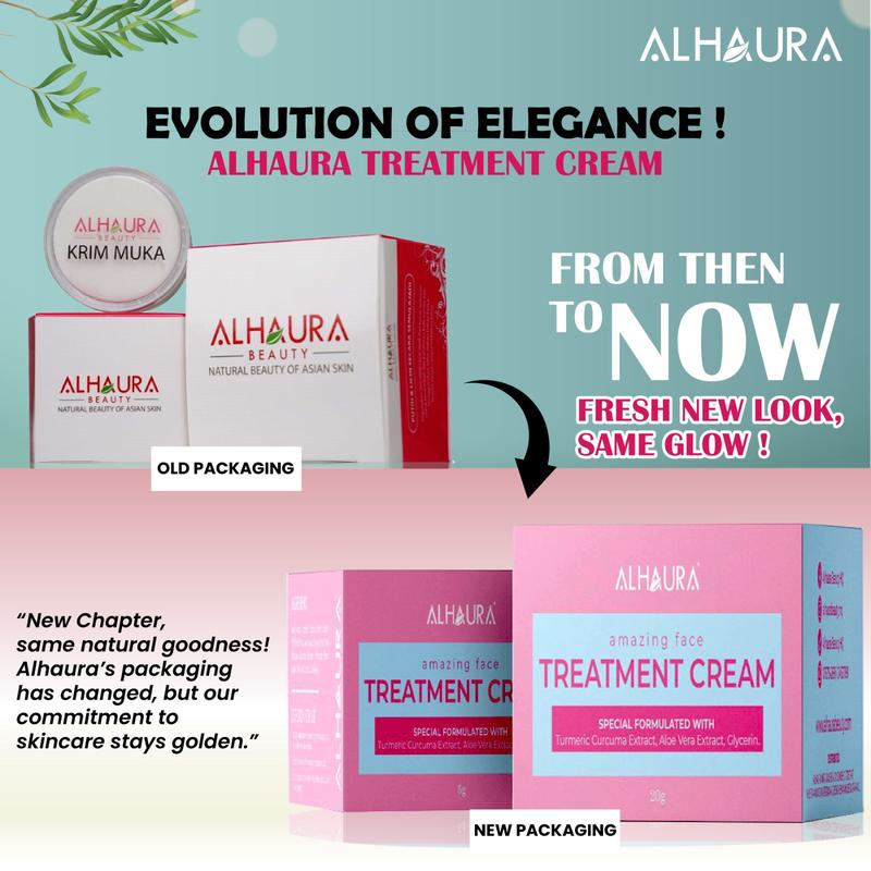 ALHAURA TREATMENT CREAM 20GRAM(Krim Muka Alhaura Magic 20g) - TikTok ...