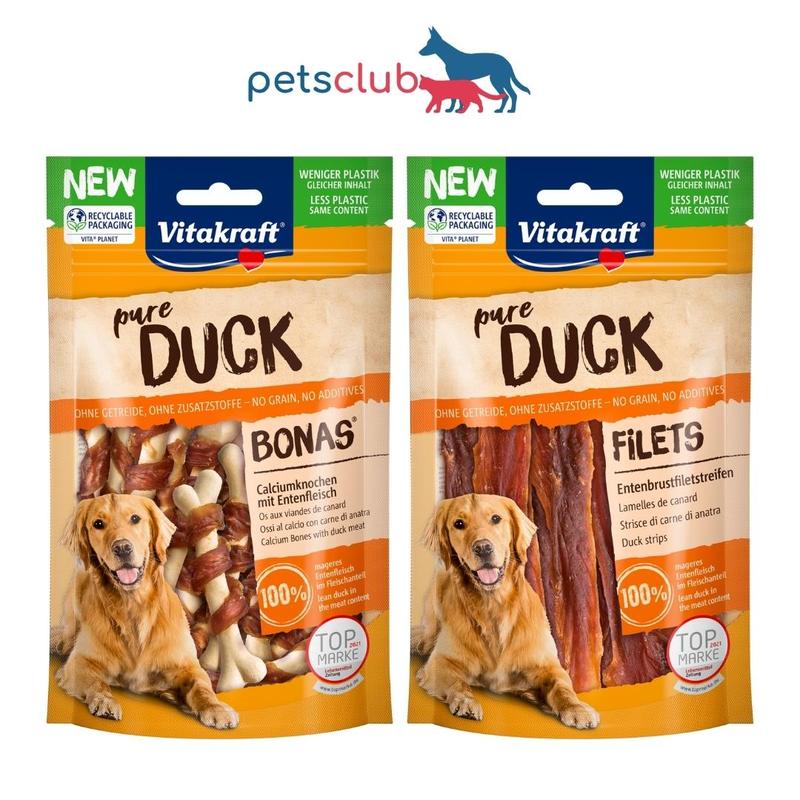 *PROMO 1 FOR 1* Vitakraft - Pure Duck Dog Treats, 80g - TikTok Shop ...