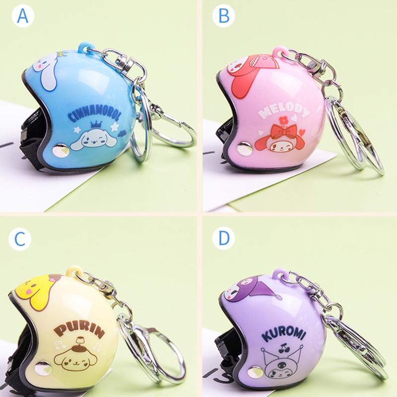 Cute Cartoon Keychain Mini Helmet Keychain Cute Couple Kurom - TikTok ...