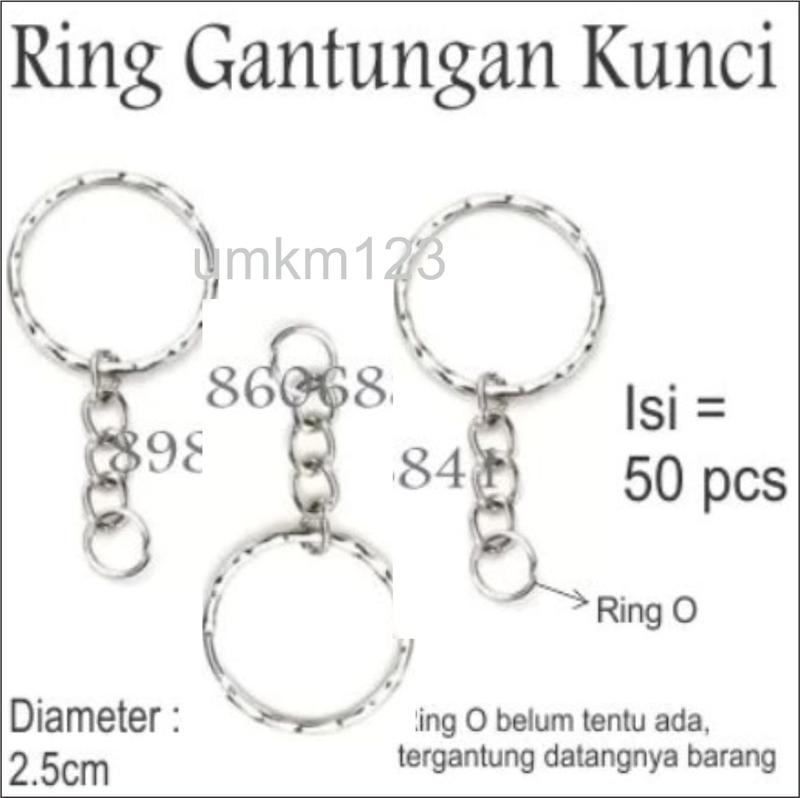 Ring Gantungan Kunci / Ring Ganci Gantungan souvenir - Shop | Tokopedia