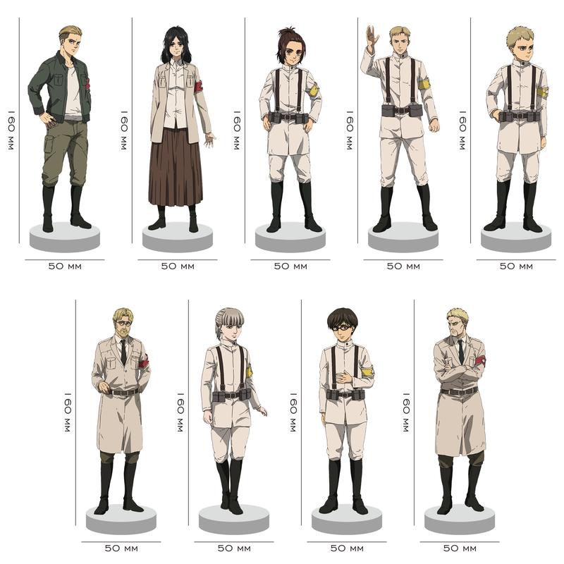 Stand Figure Attack On Titan Final Standee Acrylic AOT Final - Shop ...