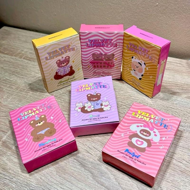 Wansue Beauty Lipmatte Velvet Creamy Matte New Edition Lipstick ...