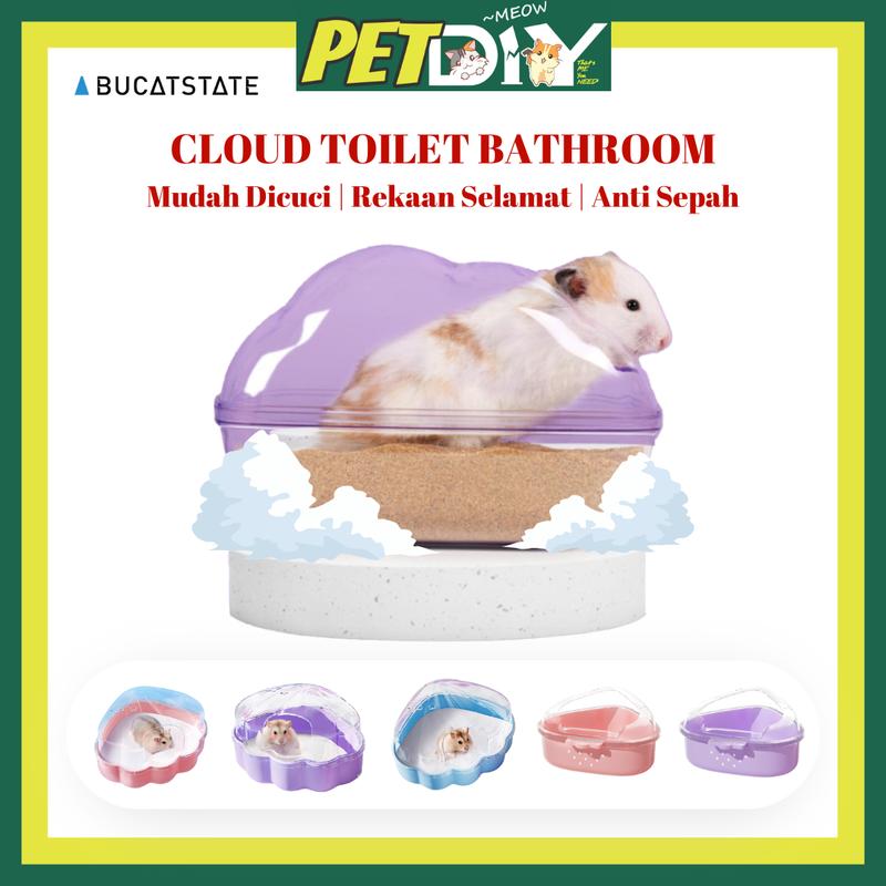 Tandas Hamster Bucatstate Aksessori Hamster Toilet Sand Bathroom ...